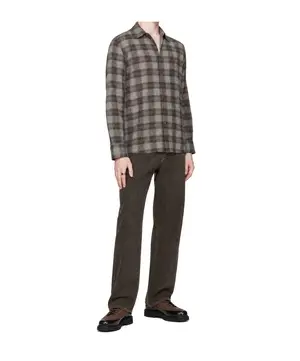 SUNFLOWER Studio Check Seersucker Shirt