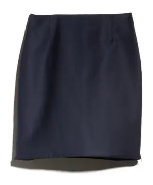 Gucci Light Wool Mini Skirt - Black