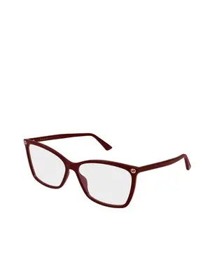 Gucci Geometric Flat Lens