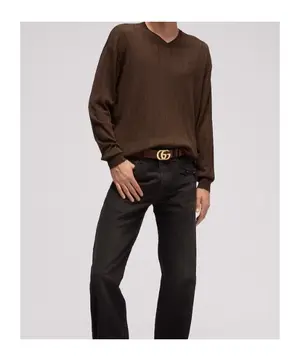 Gucci Cut Gg Marmont Belt
