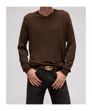 Gucci Cut Gg Marmont Belt