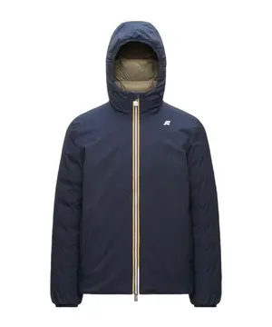 K-WAY Jack St Thermo Reversible Hooded Down Jacket - Black