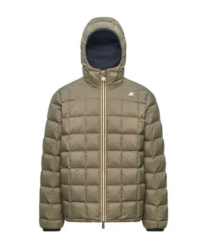 K-WAY Jack St Thermo Reversible Hooded Down Jacket