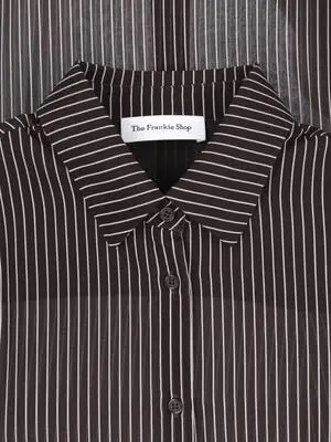 THE FRANKIE SHOP Striped Long-sleeve Shirt