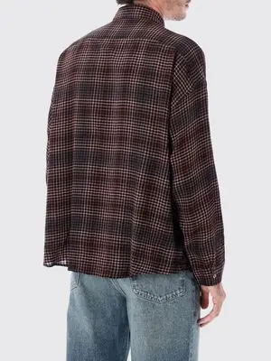 SUNFLOWER Checked Button-up Shirt