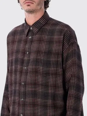 SUNFLOWER Checked Button-up Shirt