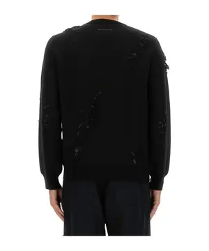 MAISON MARGIELA Distressed Knitted Jumper