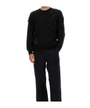 MAISON MARGIELA Distressed Knitted Jumper