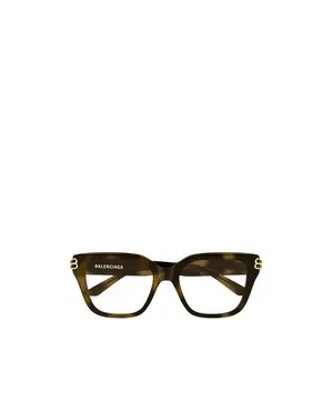 Balenciaga Square Frame Glasses - Black