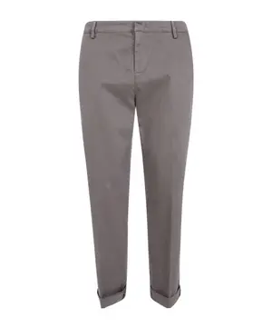 DONDUP Gaubert Tailored Relaxed Regular Fit Chinos - Gray