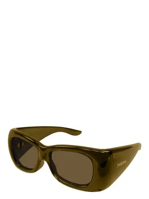 Saint Laurent Howl Oversized Frame Sunglasses