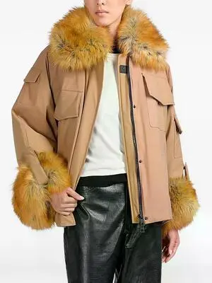 CANADIAN Yoho Faux-fur Trim Jacket