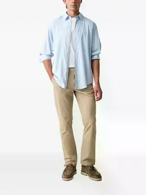 Emporio Armani Logo-embroidered Button-down Shirt