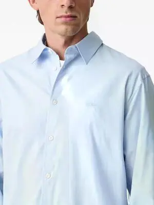 Emporio Armani Logo-embroidered Button-down Shirt