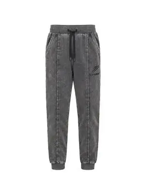 PLEIN SPORT Acid-wash Track Pants