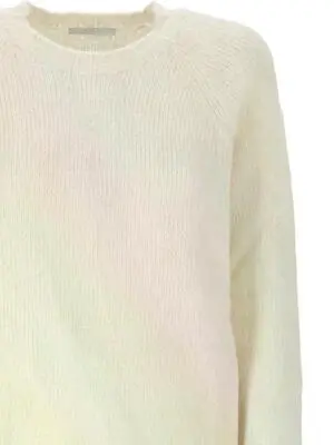 OLIVER LATTUGHI Blanket-stitch Raglan-sleeve Sweater