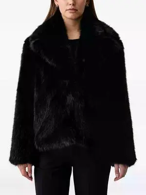 KAOS Faux-fur Shawl-lapels Jacket