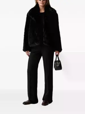 KAOS Faux-fur Shawl-lapels Jacket