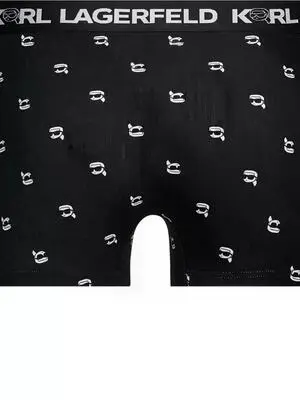 Karl Lagerfeld Ikon All-over-print Trunks