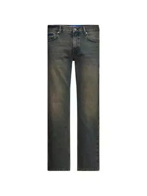 Karl Lagerfeld Tinted Straight-leg Jeans - Grey