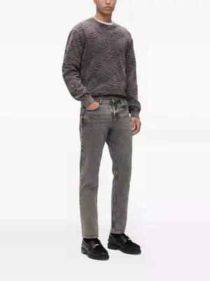Karl Lagerfeld Slim-fit Washed Jeans
