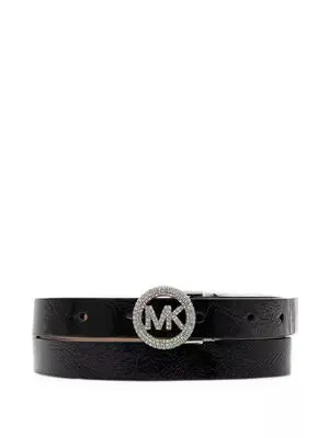 Michael Kors Reversible Crystal-embellished Belt