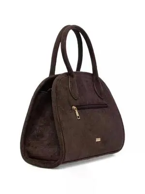 MORGAN Crocodile-effect Tote Bag