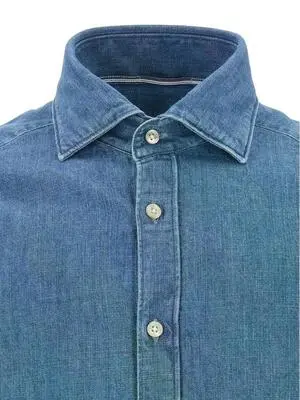 Al Duca D'aosta Button-down Denim Shirt