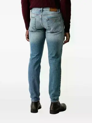 Emporio Armani Logo-patch Belt-loop Jeans