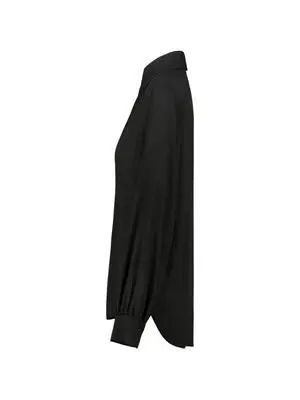DRHOPE V-neck Long-sleeve Blouse