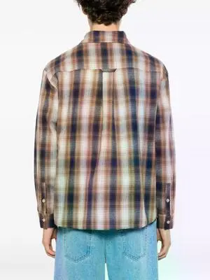 STAN RAY Check-print Flannel Shirt