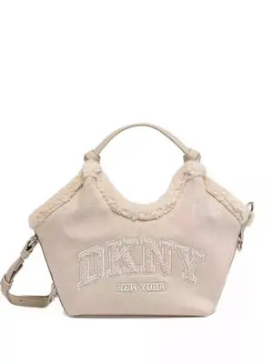 Dkny Logo-patch Two-way Tote Bag