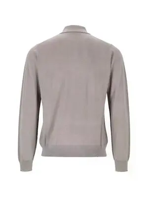 Alpha Studio Merino Wool Polo Shirt