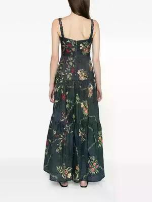 Agua Bendita Lima Maxi Dress