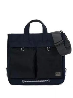 PORTER-YOSHIDA & CO New Hype Two-way Handbag - Blue