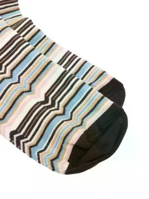 Missoni Zigzag-knit Socks