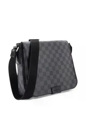 LOUIS VUITTON District Messenger Bag Damier Graphite Pm Crossbody Bag