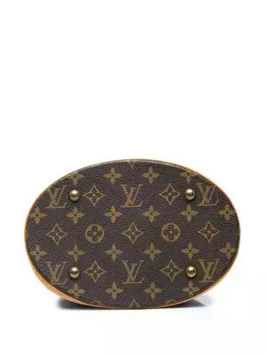 LOUIS VUITTON 2001 Monogram Petit Bucket Bag