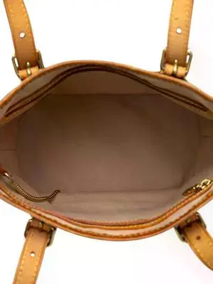 LOUIS VUITTON 2001 Monogram Petit Bucket Bag