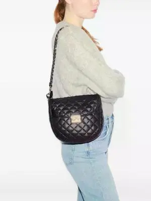 Mz Wallace Crosby Lock Quilted Crossbody Bag