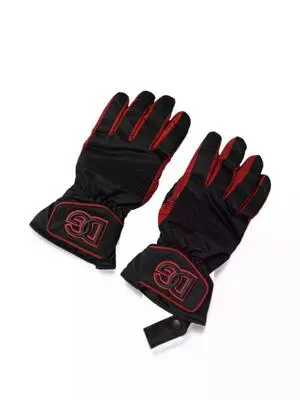 Dolce & Gabbana Dg Logo-plaque Gloves - Black