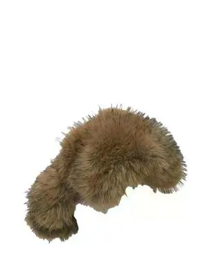 N°21 Faux-fur Collar Scarf