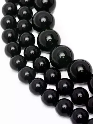 ALESSANDRO ENRIQUEZ Multi-strand Bead Necklace - Black