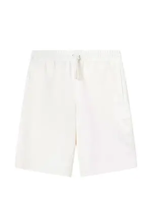 EA7 Logo-patch Drawstring Shorts