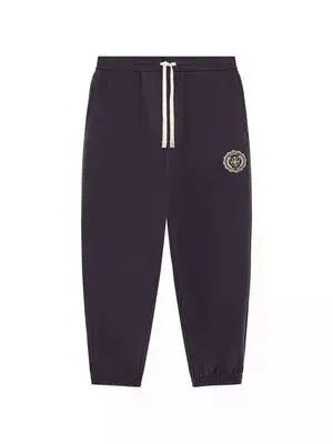 Armani Exchange Logo-patch Track Pants - Brown