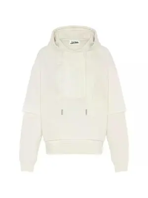 JEAN PAUL GAULTIER Layered Hoodie - Neutrals