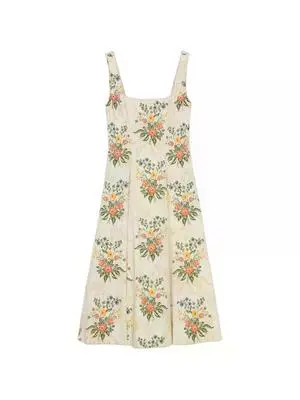 Agua Bendita Pistilo Midi Dress