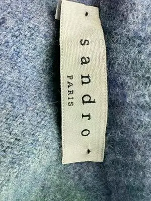 Sandro Color-block Poncho Sweater