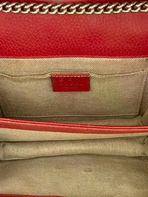 Gucci 2016-2026 Small Dollar Calfskin Interlocking G Crossbody Bag