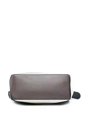 Loewe 2019 Mini Tricolor Calfskin Puzzle Satchel - Black